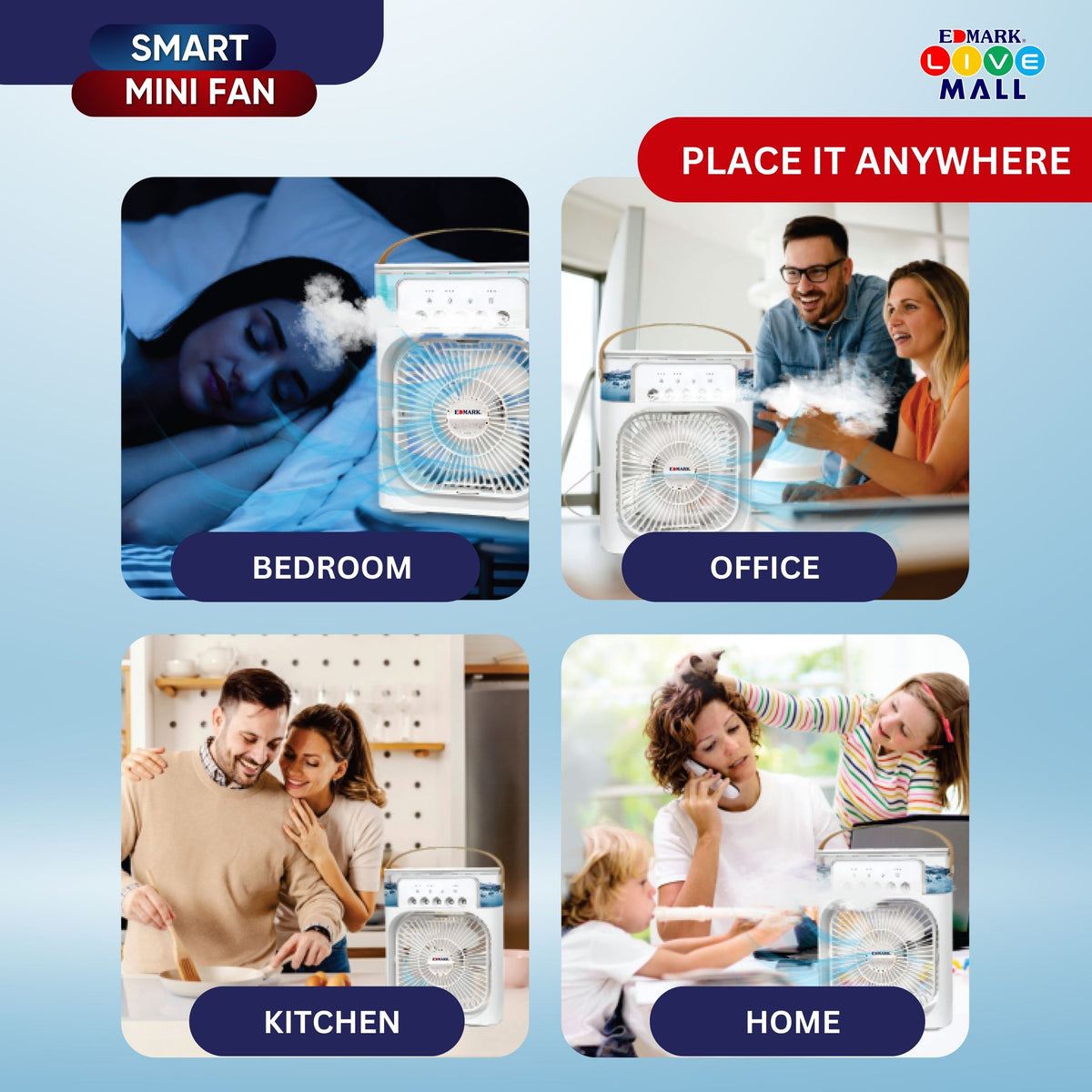 Smart Mini Fan – edmarklivemall